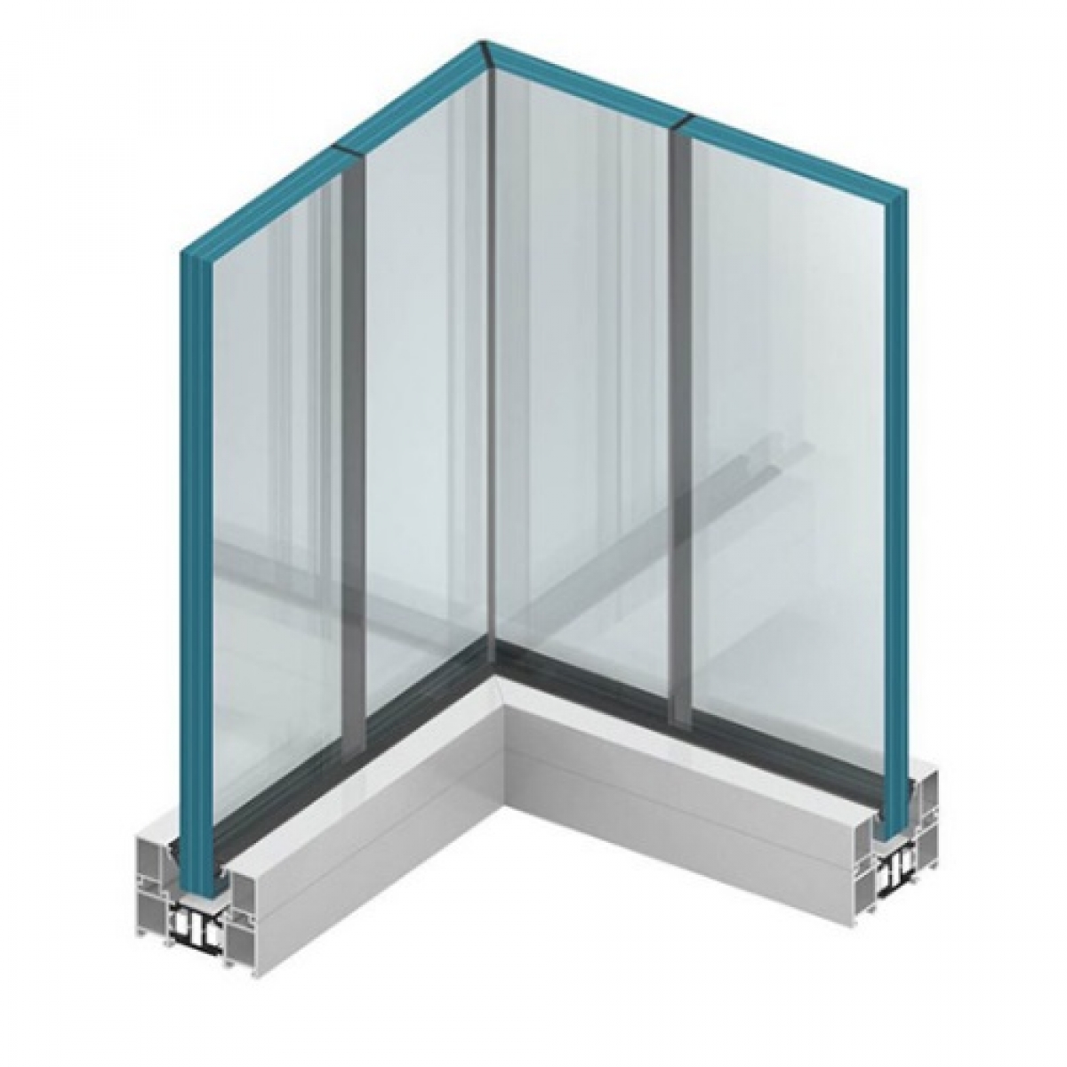 Aluminium HST MB-77HS Lift and slide doors - from