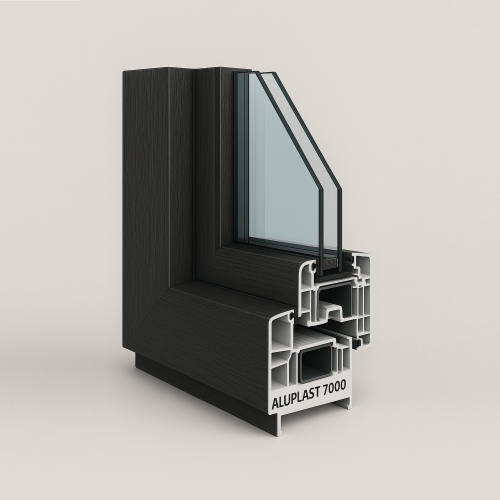 PVC windows Aluplast 7000 - from